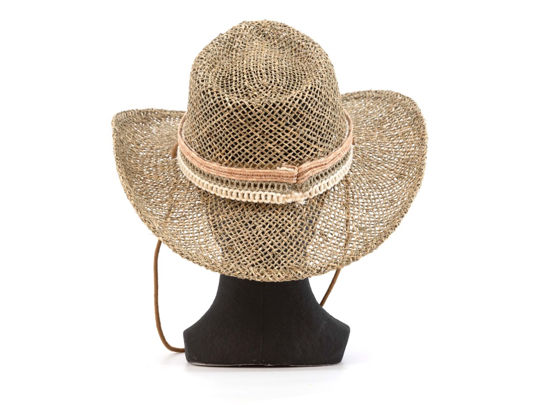 Sombrero Cowboy SANTORINI Rosa Bolso vegano mujer Simó Sastre